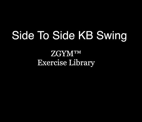 Side to Side KB Swing